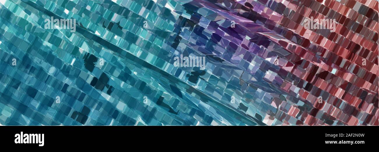 modern stripes header with teal blue, pastel purple and very dark ...