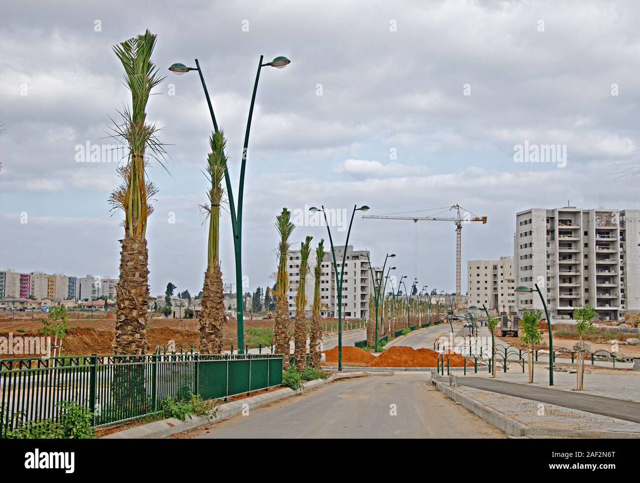 Streets of a Israel town Stock Photo - Alamy