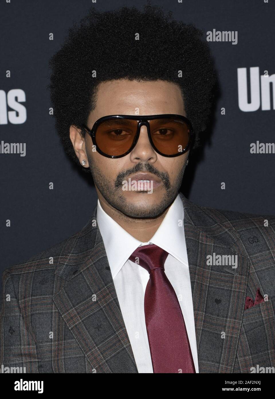 Hollywood, Ca. 11th Dec, 2019. The Weeknd, at Premiere Of A24's "Uncut ...