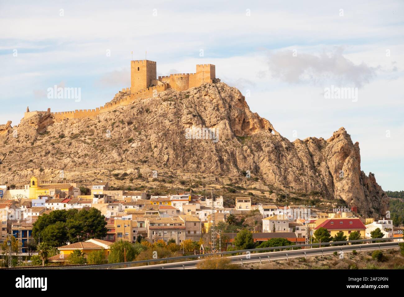 Sax Castle, Pena del Castillo, The castle is of Islamic origin. It was ...