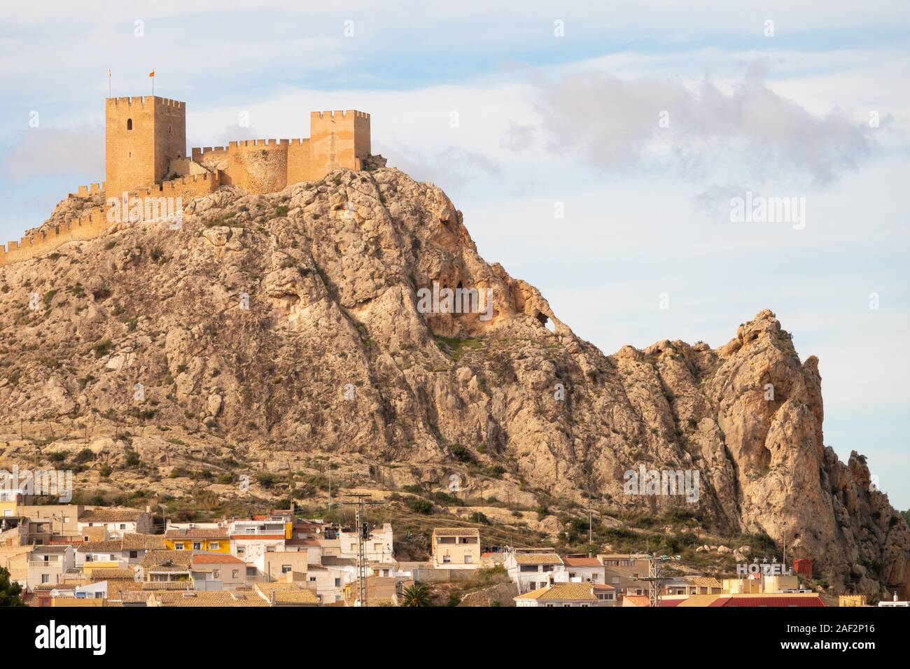 Sax Castle, Pena del Castillo, The castle is of Islamic origin. It was ...