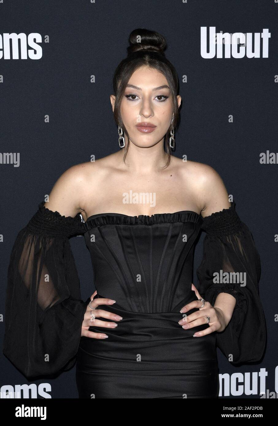 Hollywood, Ca. 11th Dec, 2019. Noa Fisher, at Premiere Of A24's "Uncut ...