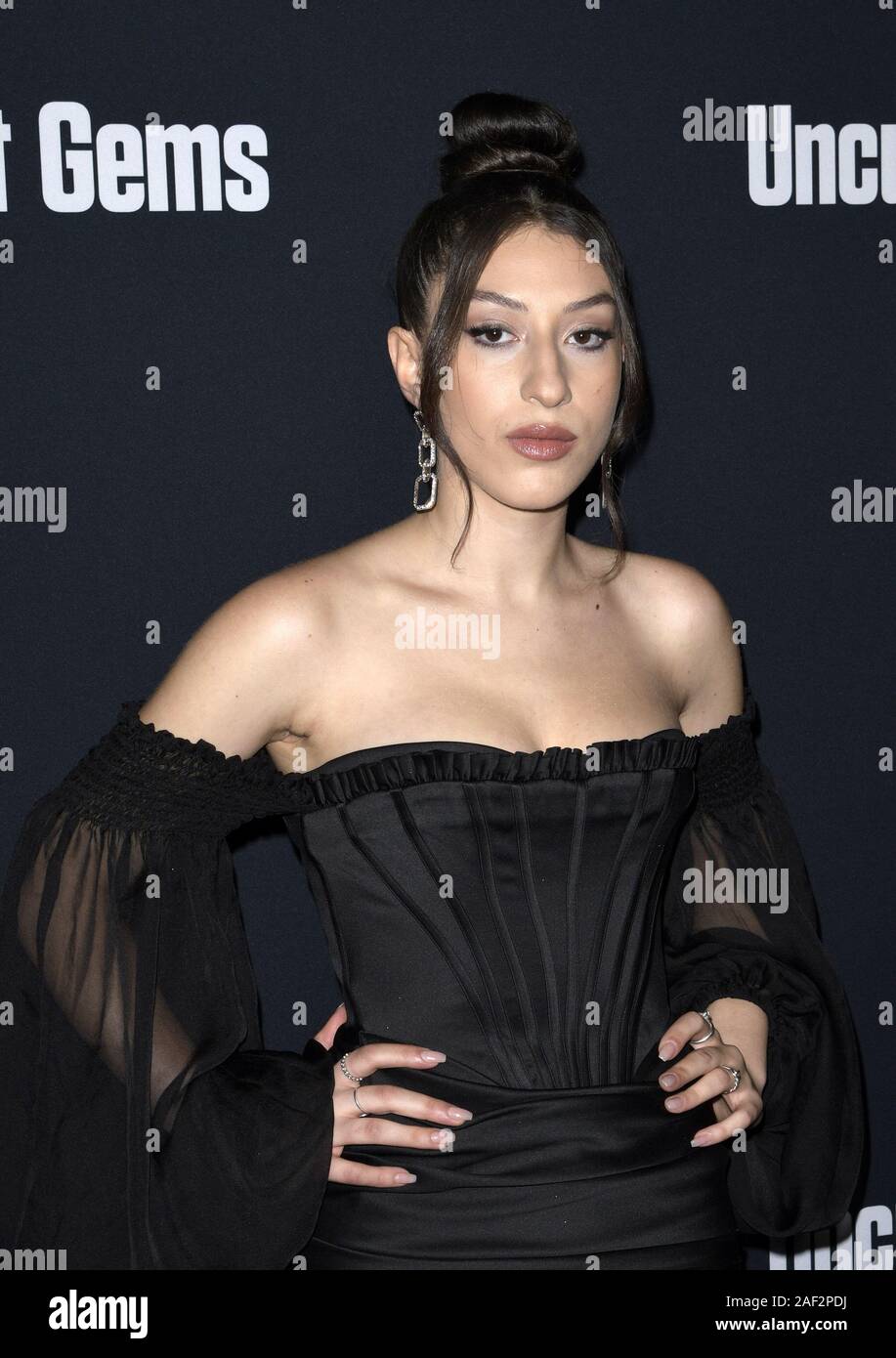 Hollywood, Ca. 11th Dec, 2019. Noa Fisher, at Premiere Of A24's "Uncut ...