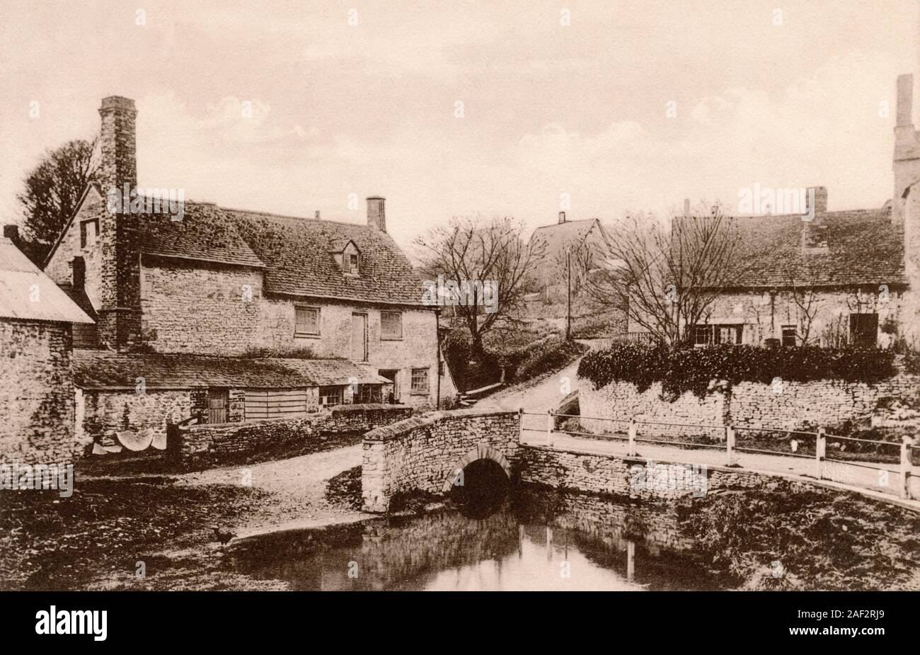 The Mill, Wootton near Woodstock, Oxfordshire, England, UK, about 1905 ...