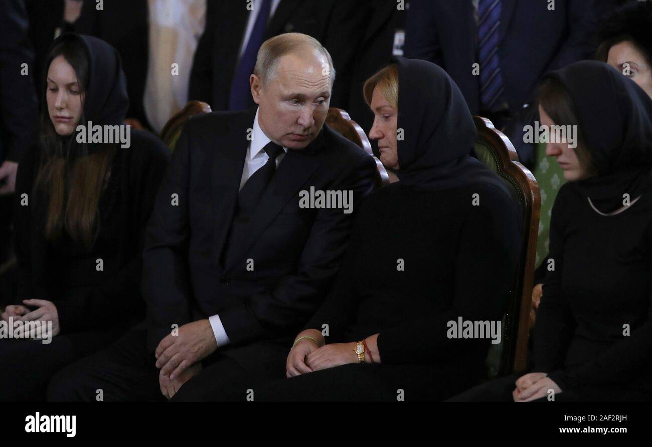 December 12, 2019. - Russia, Moscow. - Luzhkov's daughter Elena ...