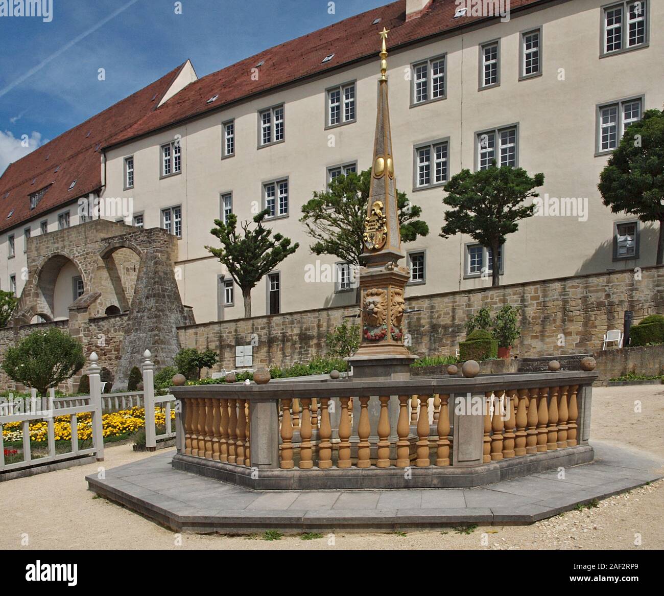 Old castle and gardens in Stuttgart Leonberg Stock Photo - Alamy