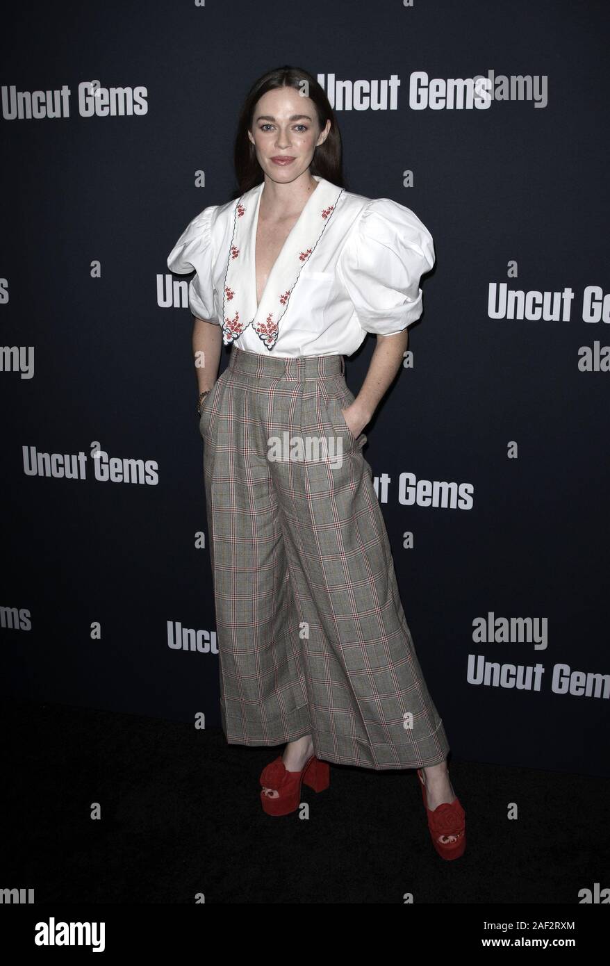 HOLLYWOOD, CA - DECEMBER 11: Hailey Gates, at Premiere Of A24's "Uncut ...