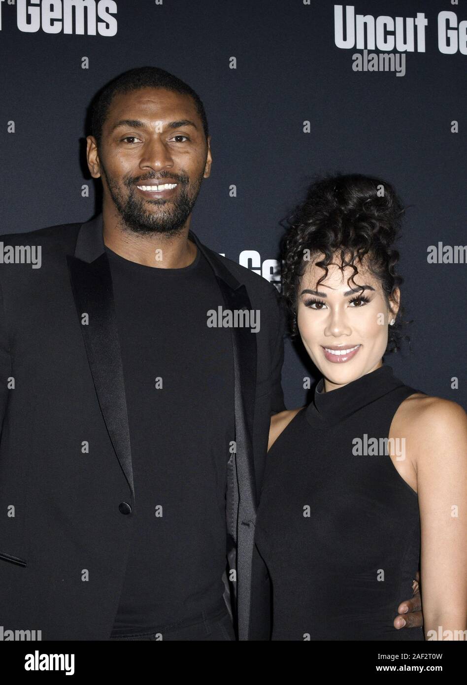 Hollywood, Ca. 11th Dec, 2019. Ron Artest, Maya Ford, at Premiere Of ...