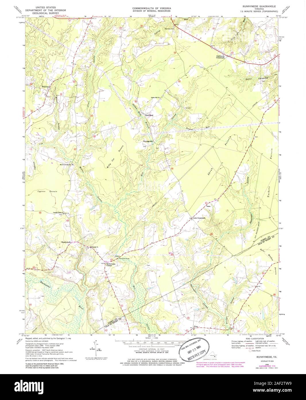 Map of runnymede hi-res stock photography and images - Alamy