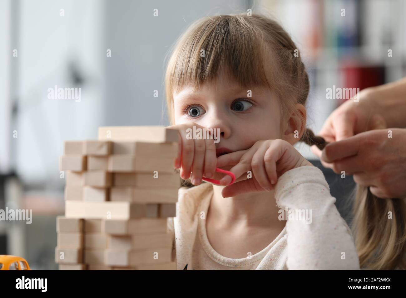 Cute girl having fun Stock Photo - Alamy