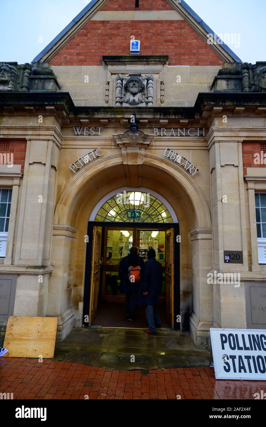 December 2019 general election polling stations Stock Photo - Alamy