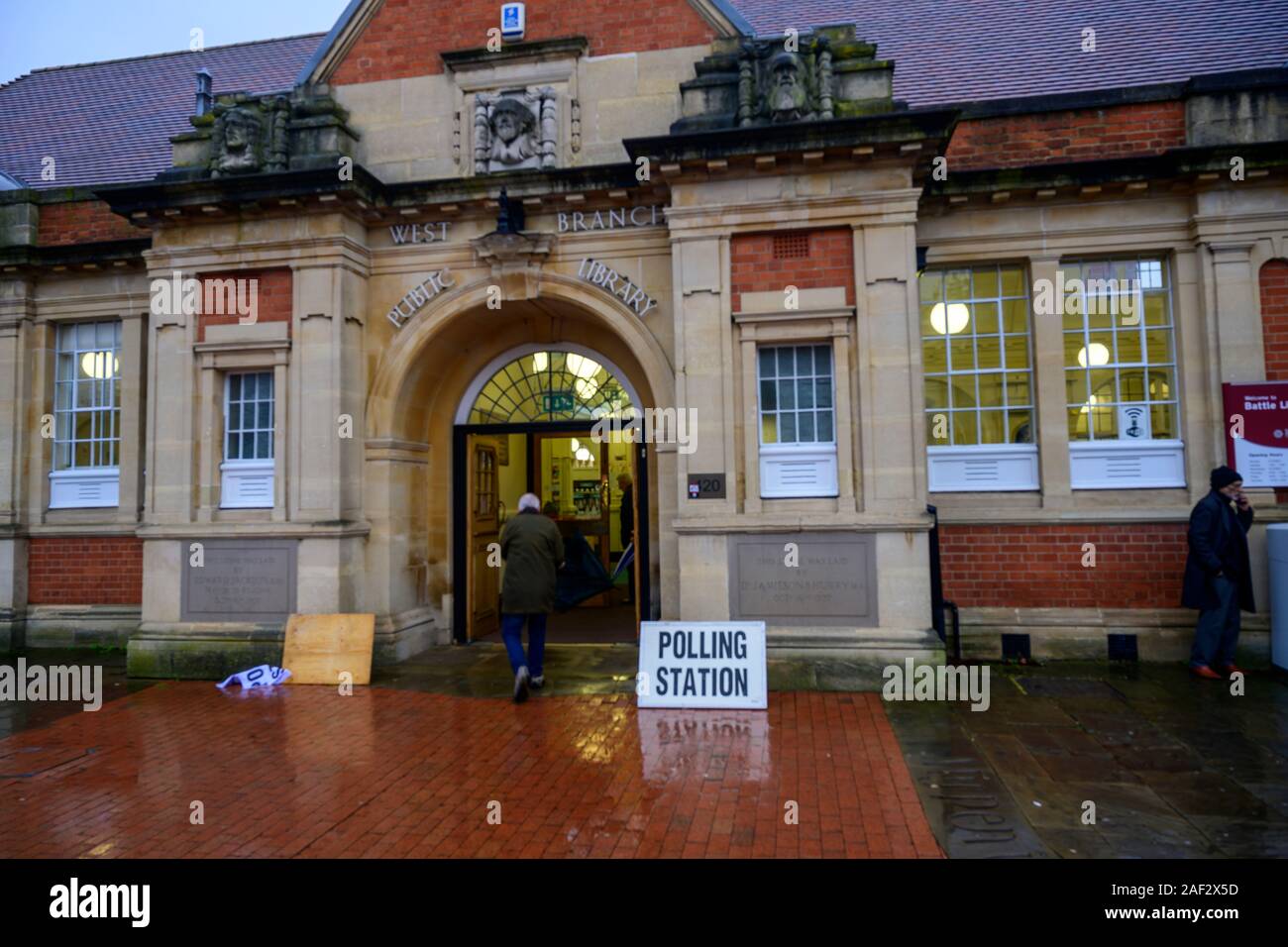 December 2019 general election polling stations Stock Photo - Alamy