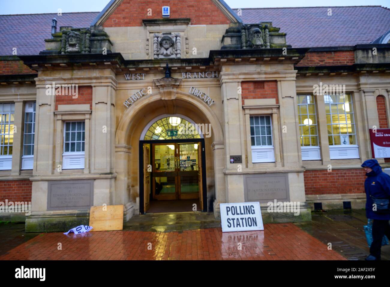 December 2019 general election polling stations Stock Photo - Alamy