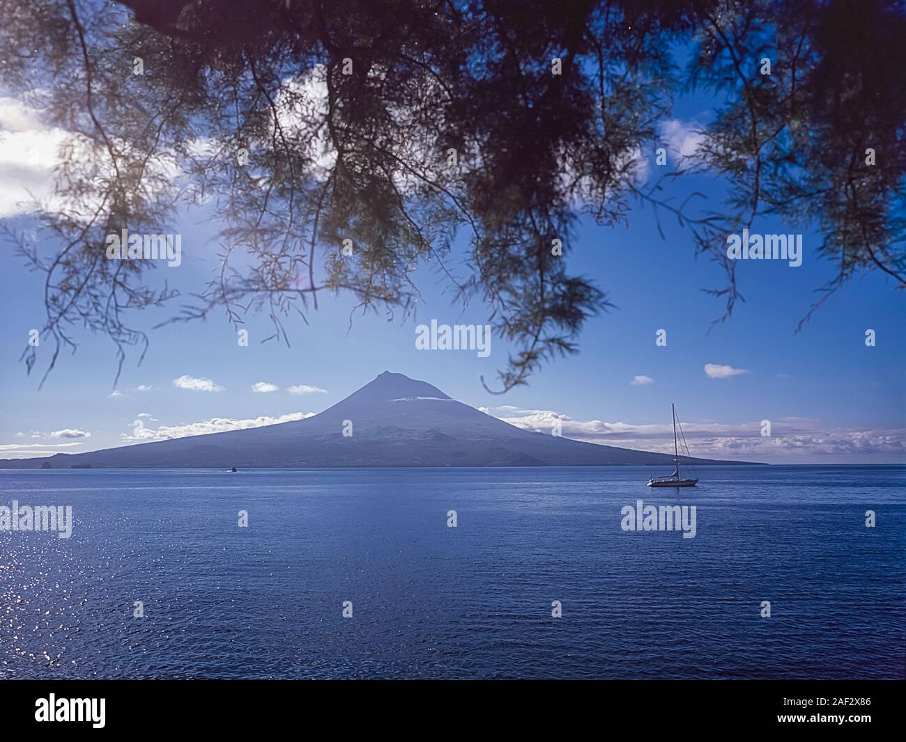 The Azores Island of Pico, named after Mount Pico the highest mountain ...
