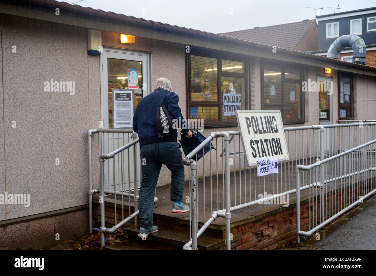December 2019 general election polling stations Stock Photo - Alamy