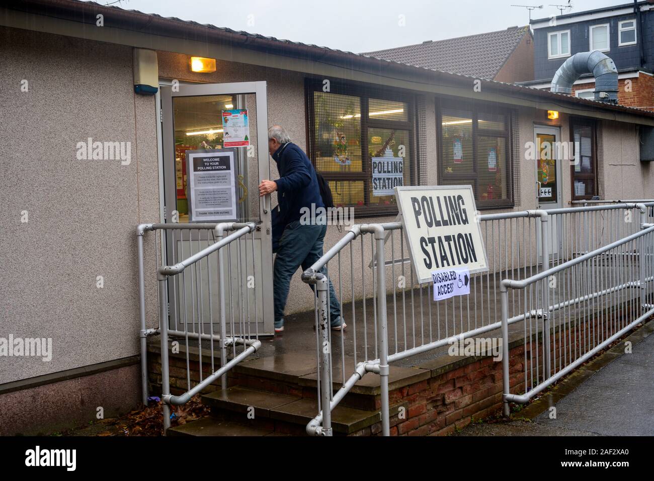 December 2019 general election polling stations Stock Photo - Alamy
