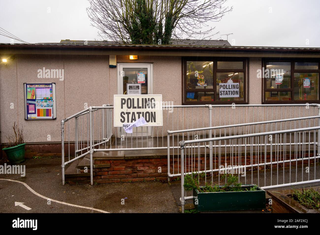 December 2019 general election polling stations Stock Photo - Alamy