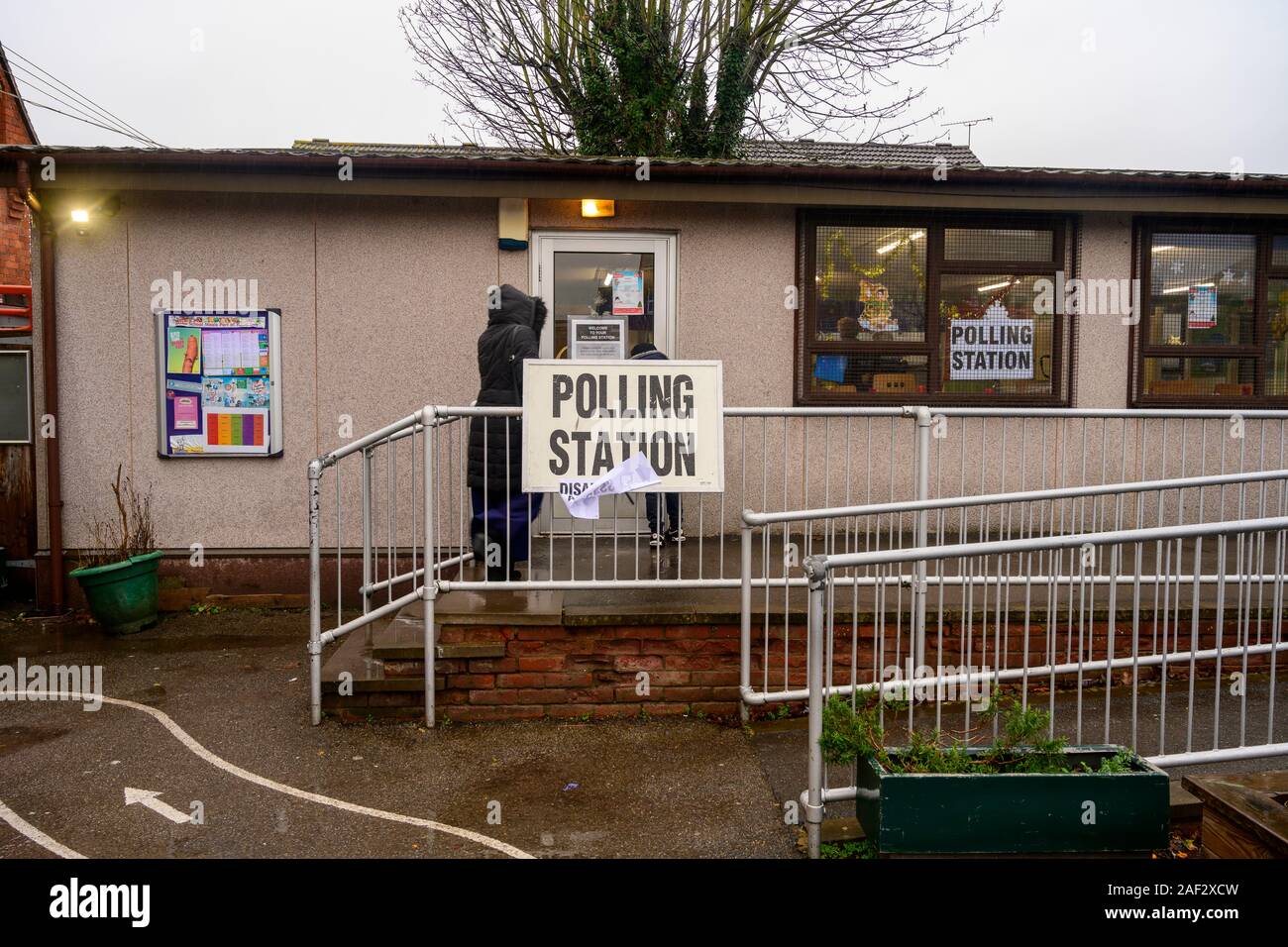 December 2019 general election polling stations Stock Photo - Alamy
