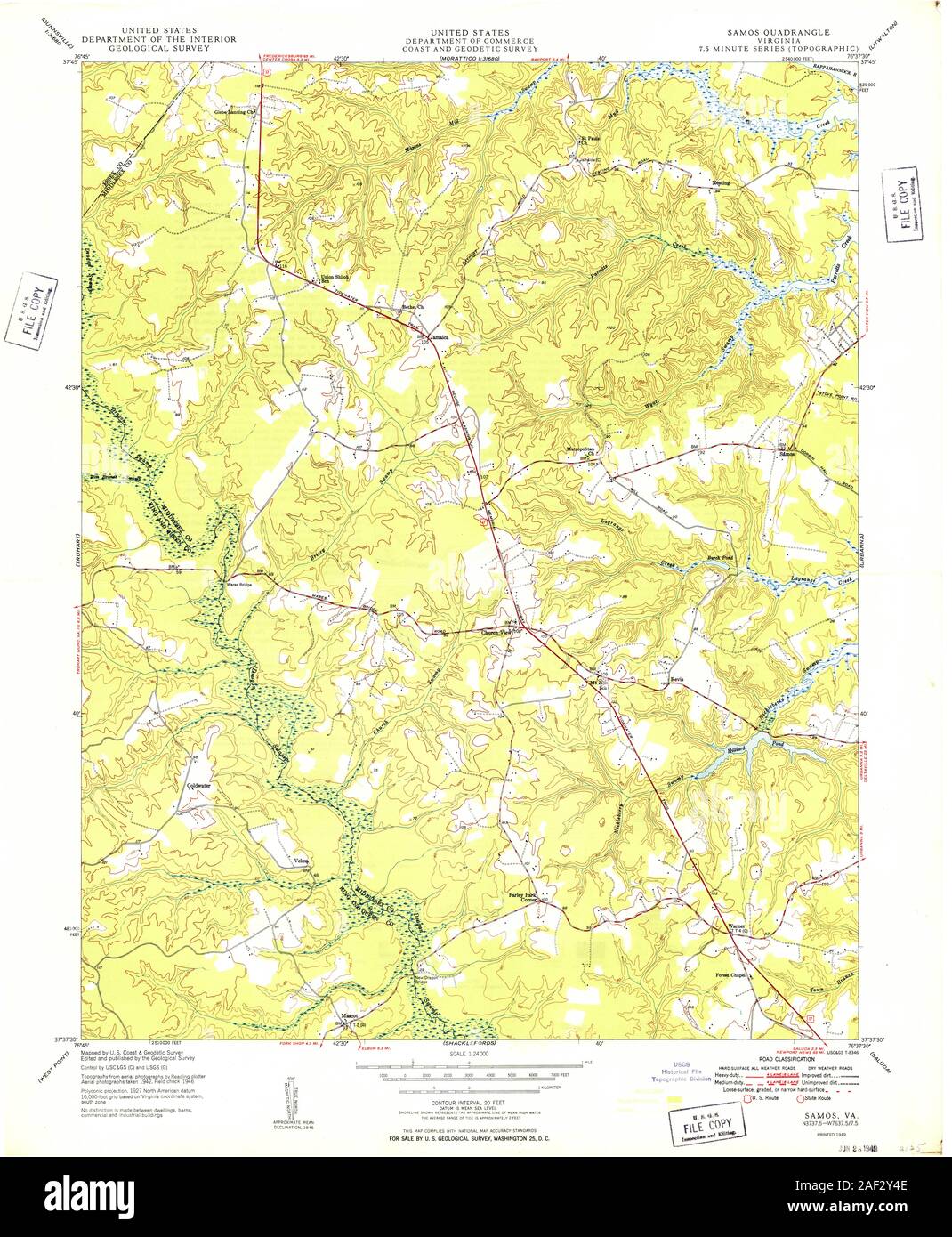 Map of samos hi-res stock photography and images - Alamy
