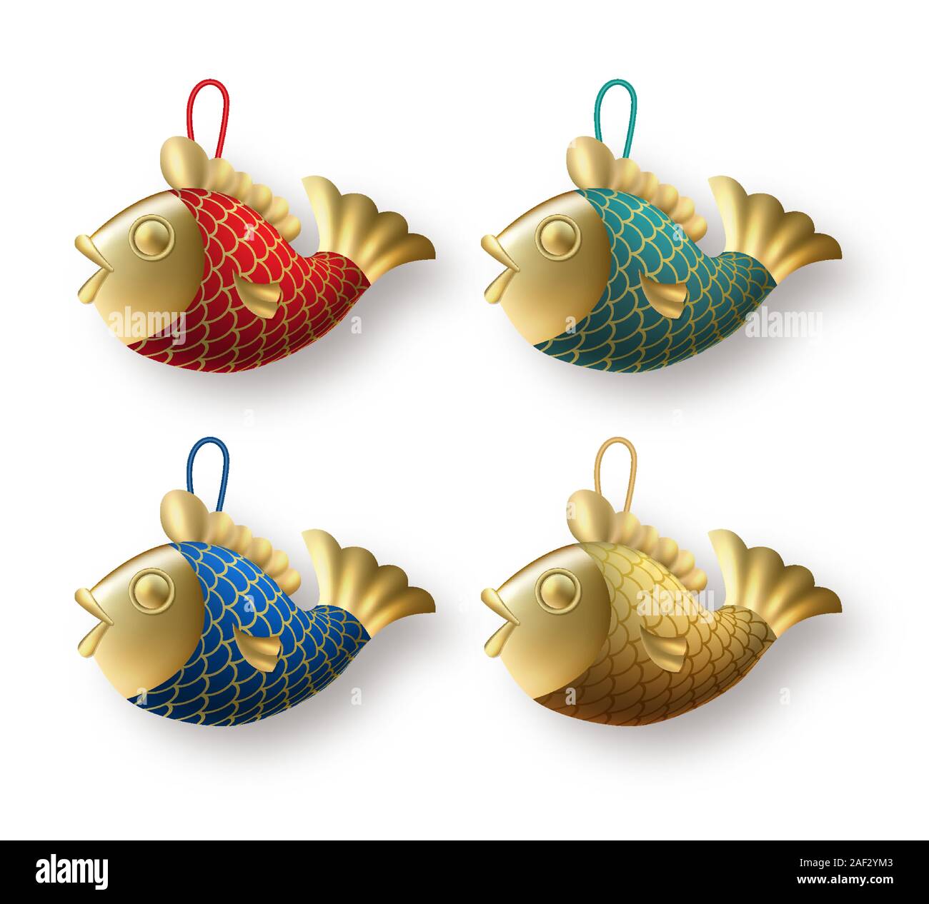 Chinese Decoration Koi Fish Stock Vector Image & Art - Alamy