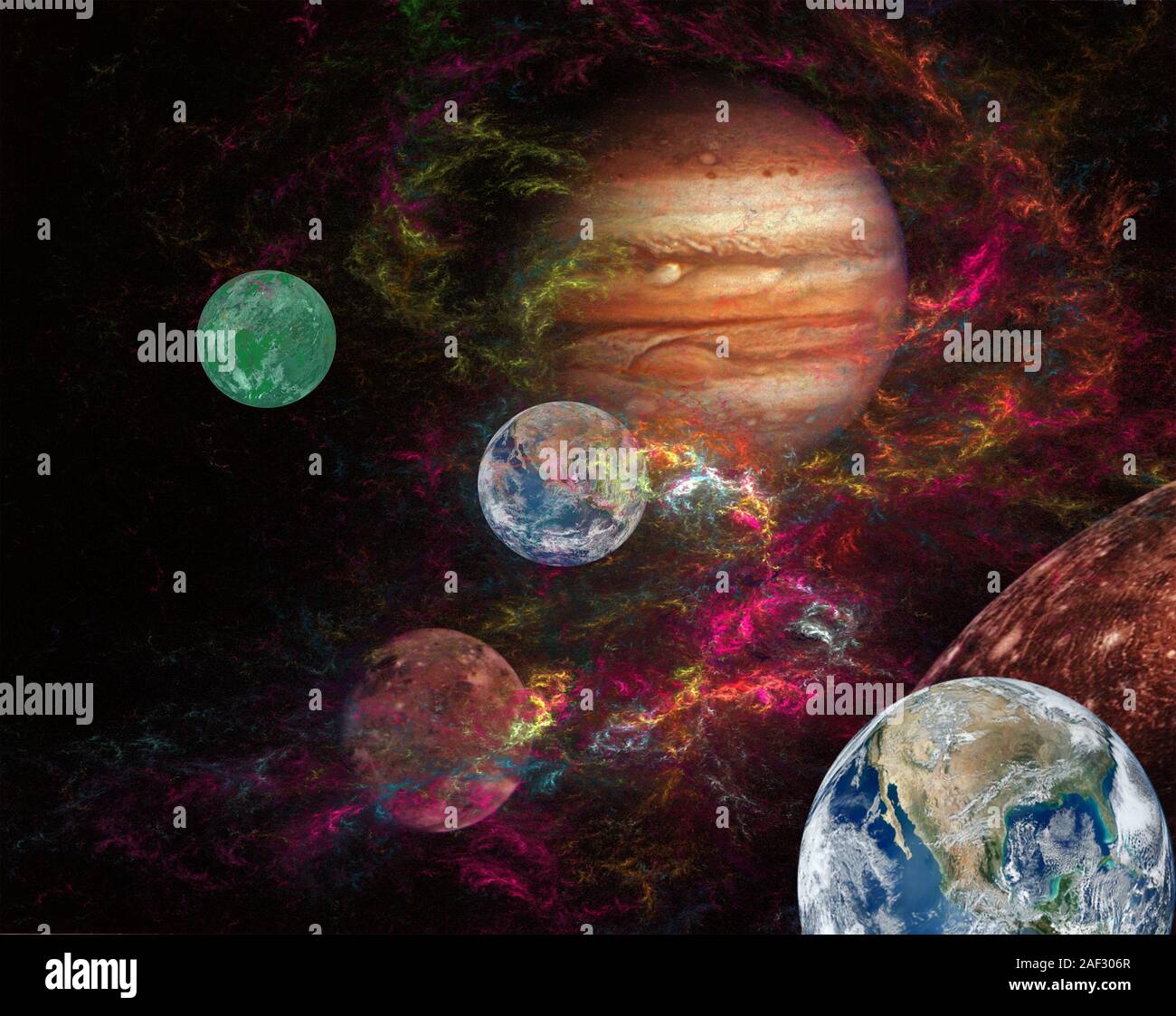 Imaginary Solar System