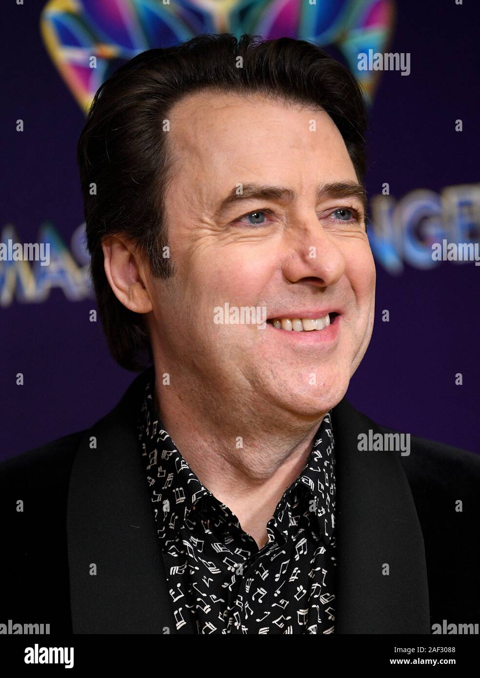 Jonathan Ross attending The Masked Singer press launch held at The ...