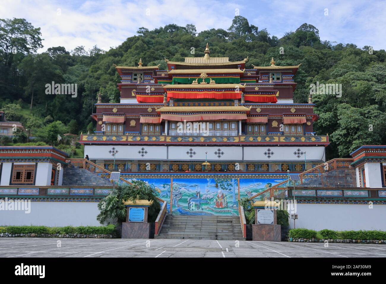 Ranka Monastery Sikkim, India Stock Photo - Alamy