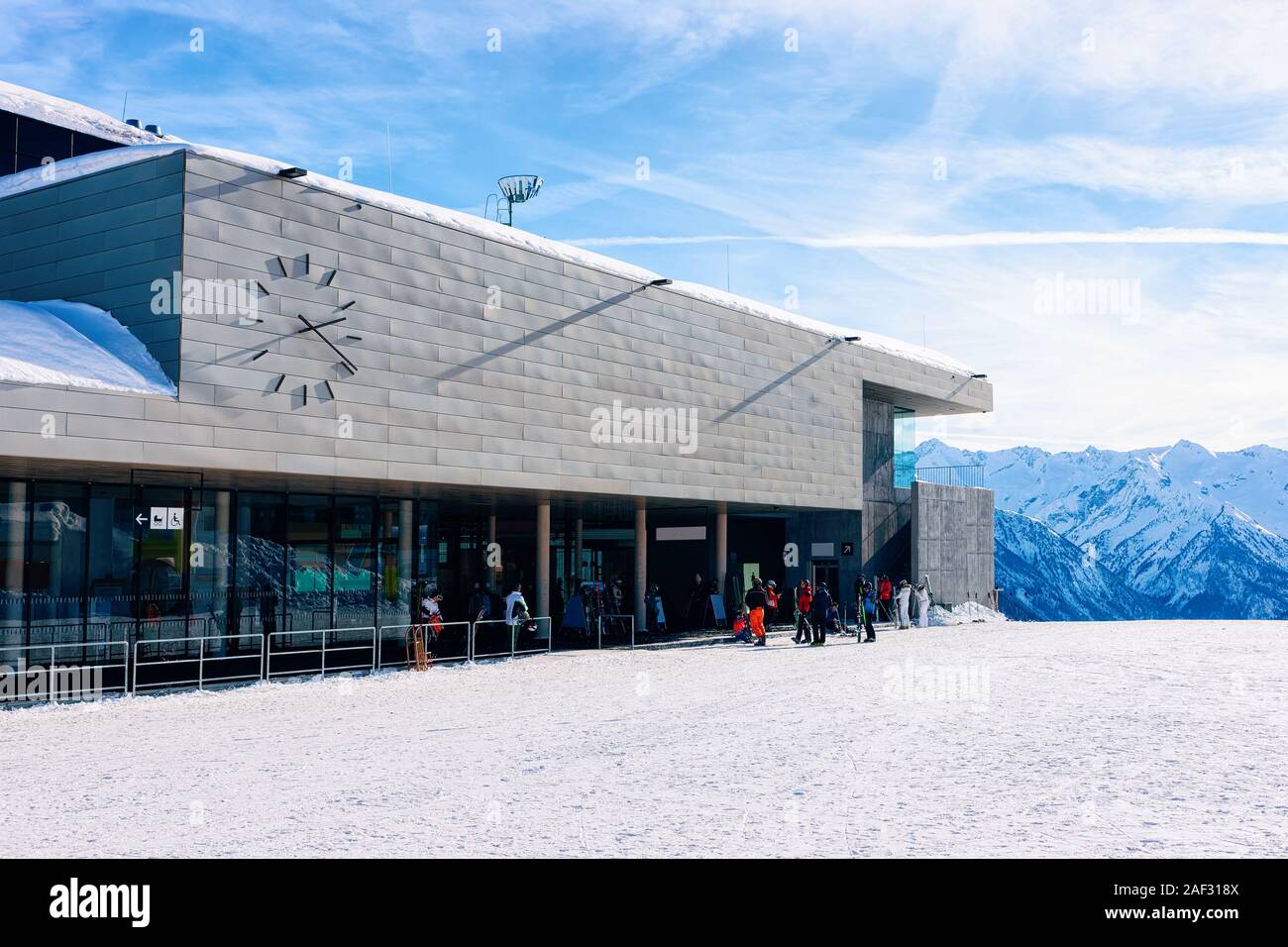 Penkenbahn Station on Penken Park ski resort in Austria Stock Photo - Alamy