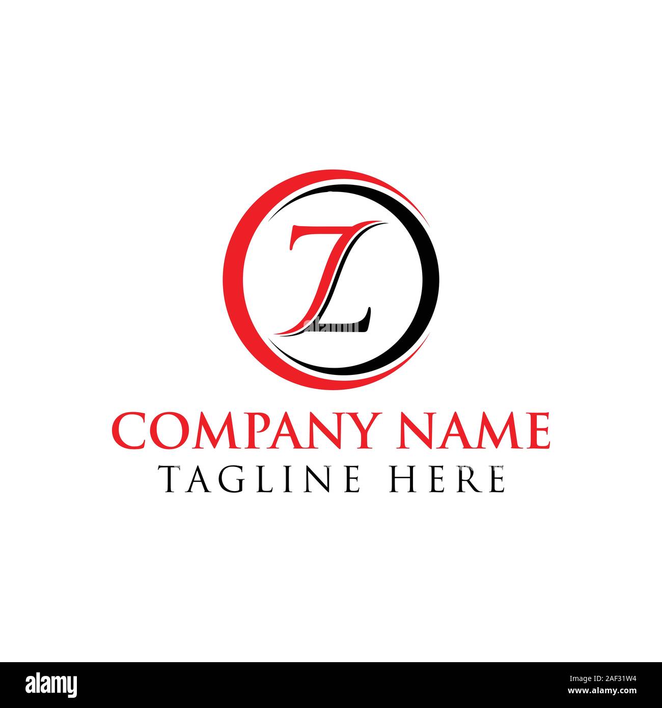 Initial Letter Z Logo With Creative Modern Business Typography Vector Template. Creative ...