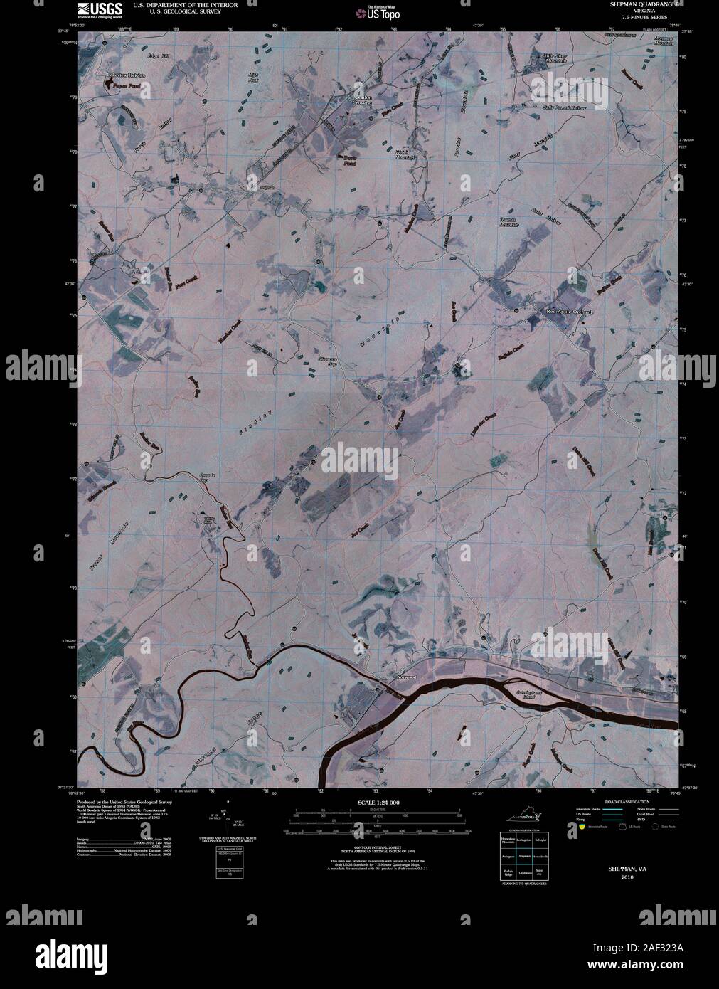 Map of shipman hi-res stock photography and images - Alamy