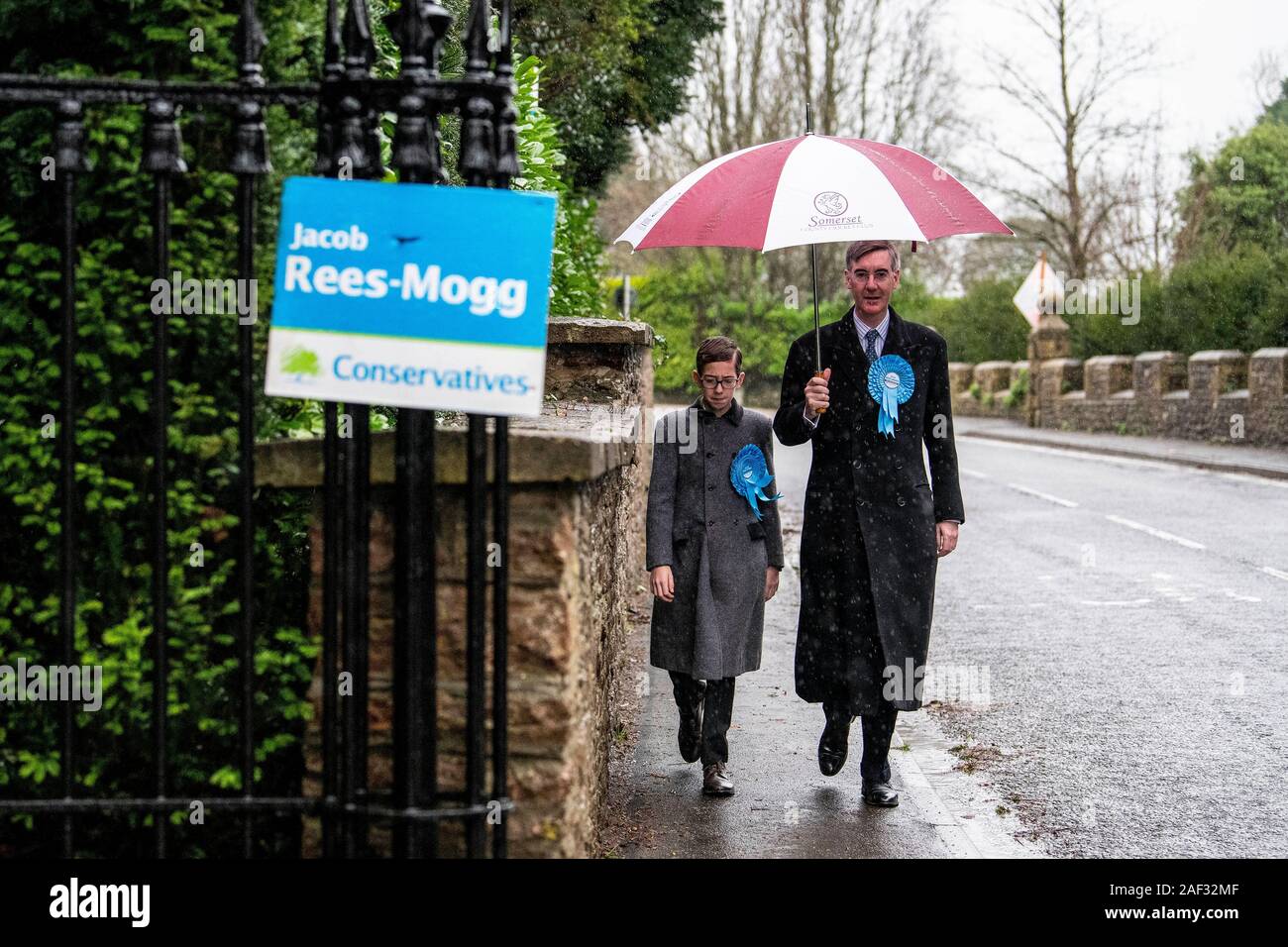 Conservative party candidate for North East Somerset Jacob Rees-Mogg ...