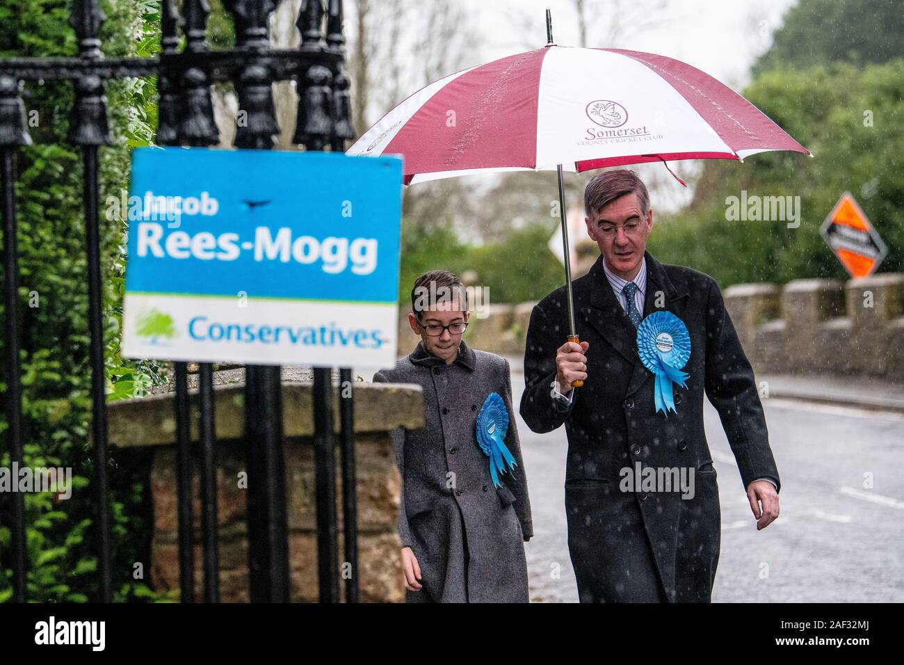 Conservative party candidate for North East Somerset Jacob Rees-Mogg ...