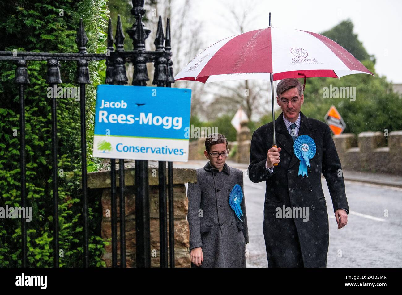 Conservative party candidate for North East Somerset Jacob Rees-Mogg ...
