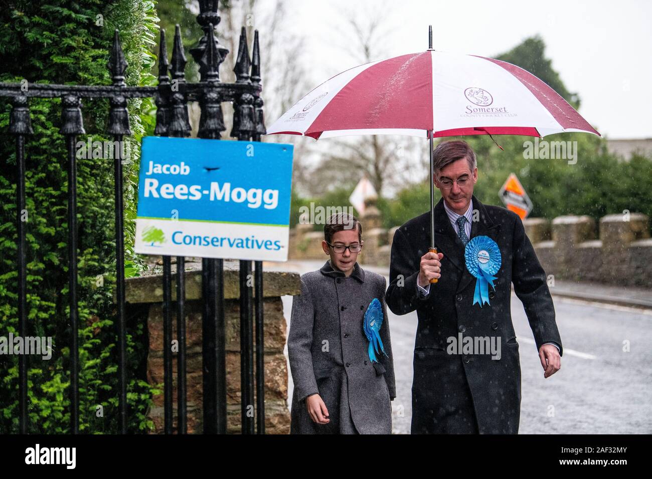 Conservative party candidate for North East Somerset Jacob Rees-Mogg ...