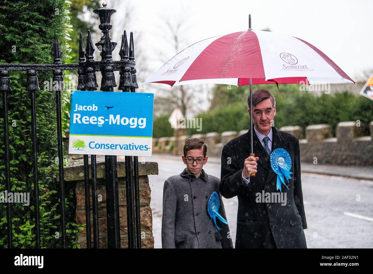 Conservative party candidate for North East Somerset Jacob Rees-Mogg ...