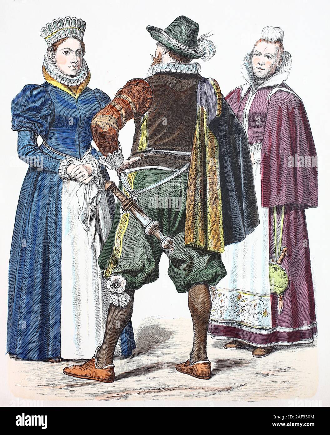 Costumes of the 16th century hi-res stock photography and images - Alamy