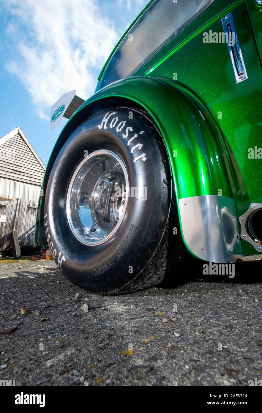 1955 Ford Pop based dragster hot rod Stock Photo - Alamy