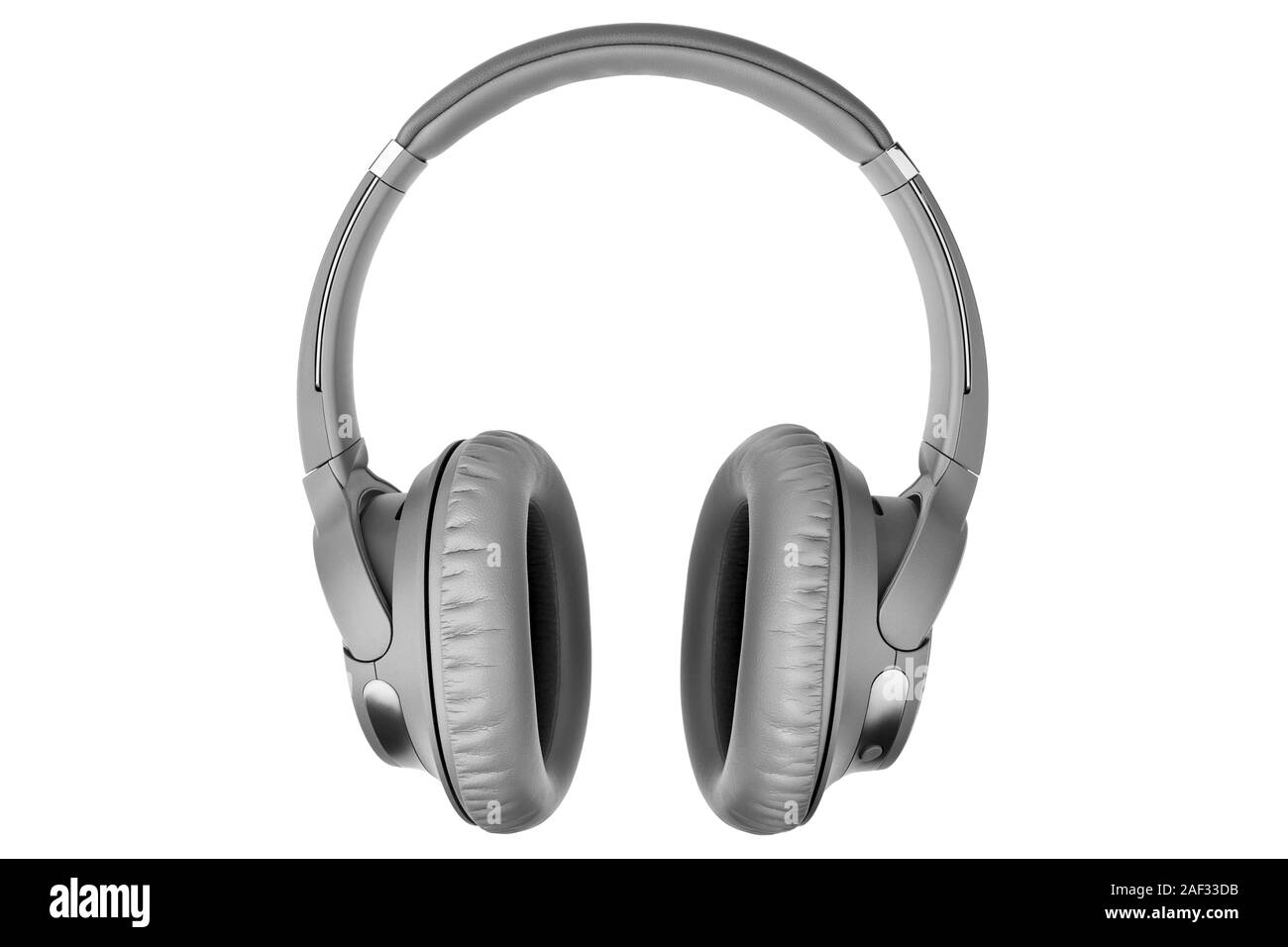 Earphones concept Black and White Stock Photos & Images - Alamy