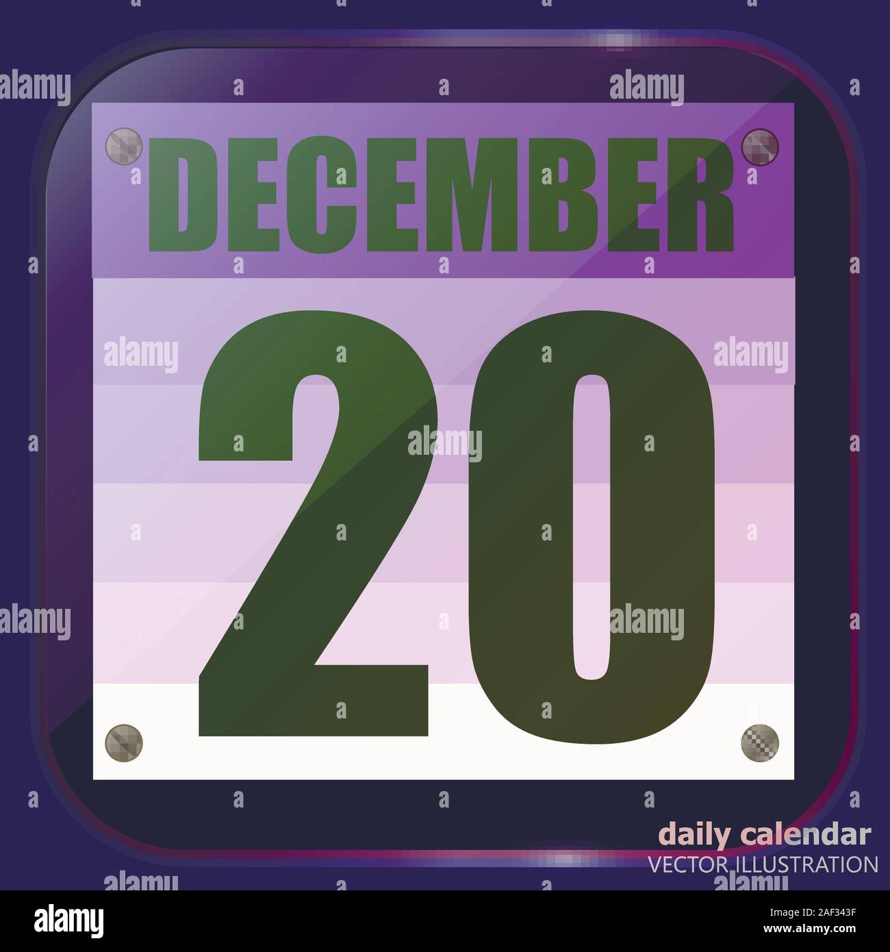 Birthday december 20 Stock Vector Images - Alamy