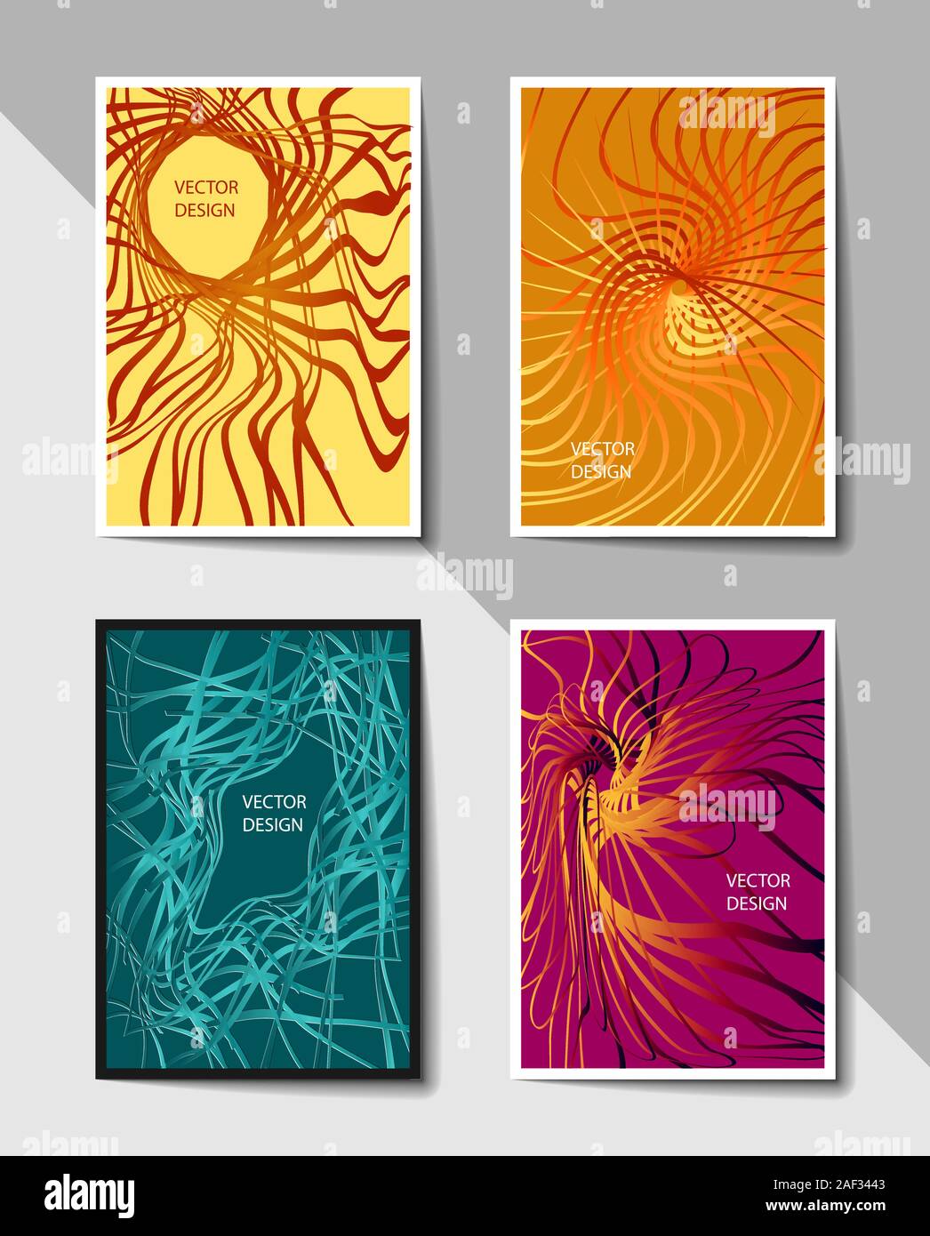 Editable cover design, A4 format. Abstract background for cover design ...