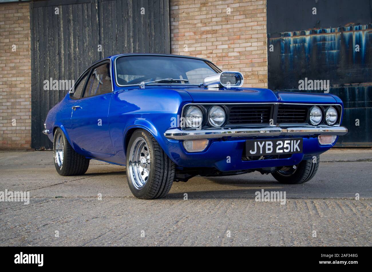 Vauxhall Firenze classic custom car hot rod Stock Photo - Alamy