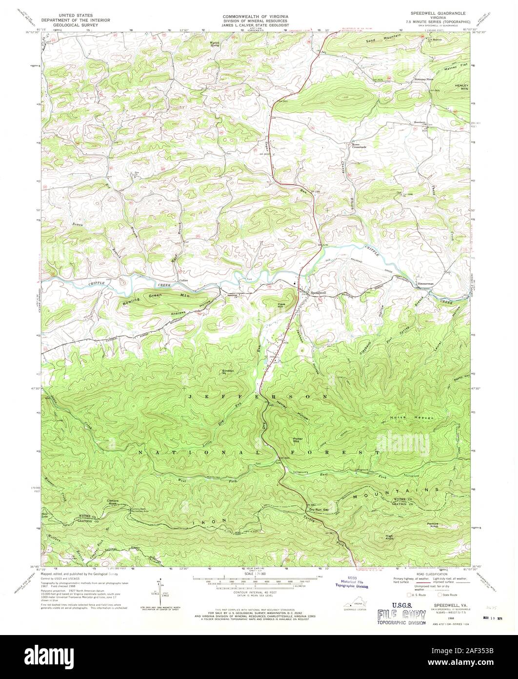 VA Speedwell 186746 1968 24000 Stock Photo - Alamy