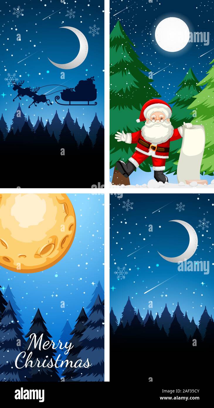 Background templates with christmas theme illustration Stock Vector ...