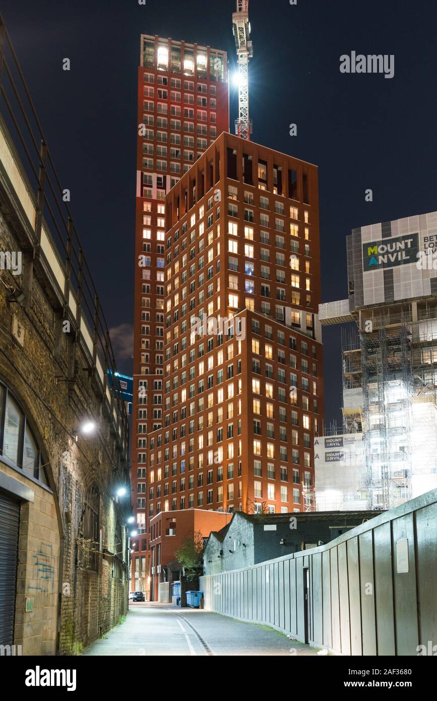 Urbanest Vauxhall Student Accommodation Centre Stock Photo - Alamy