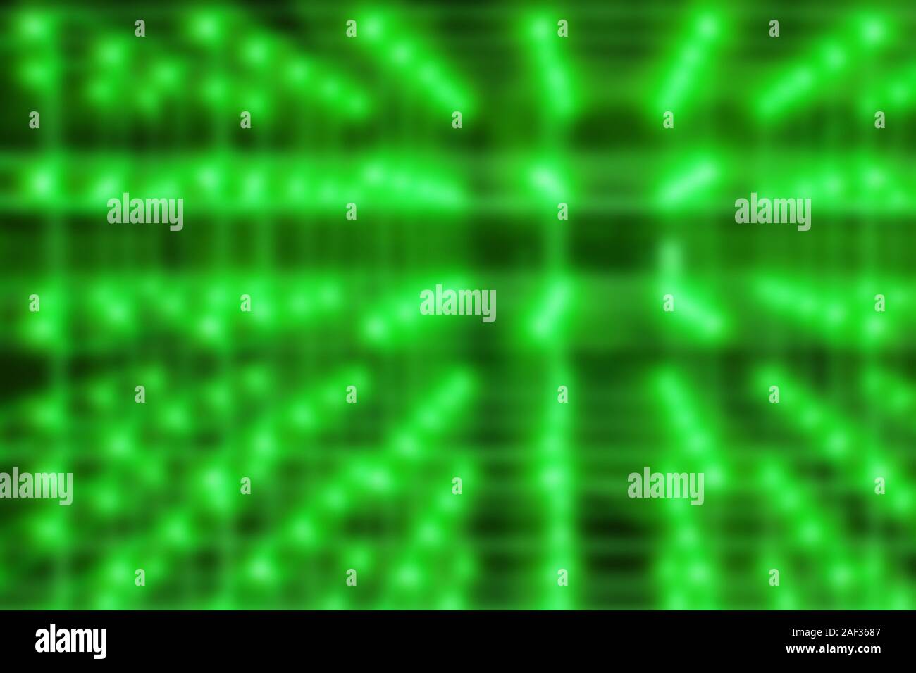Abstract green light matrix hi-res stock photography and images - Alamy