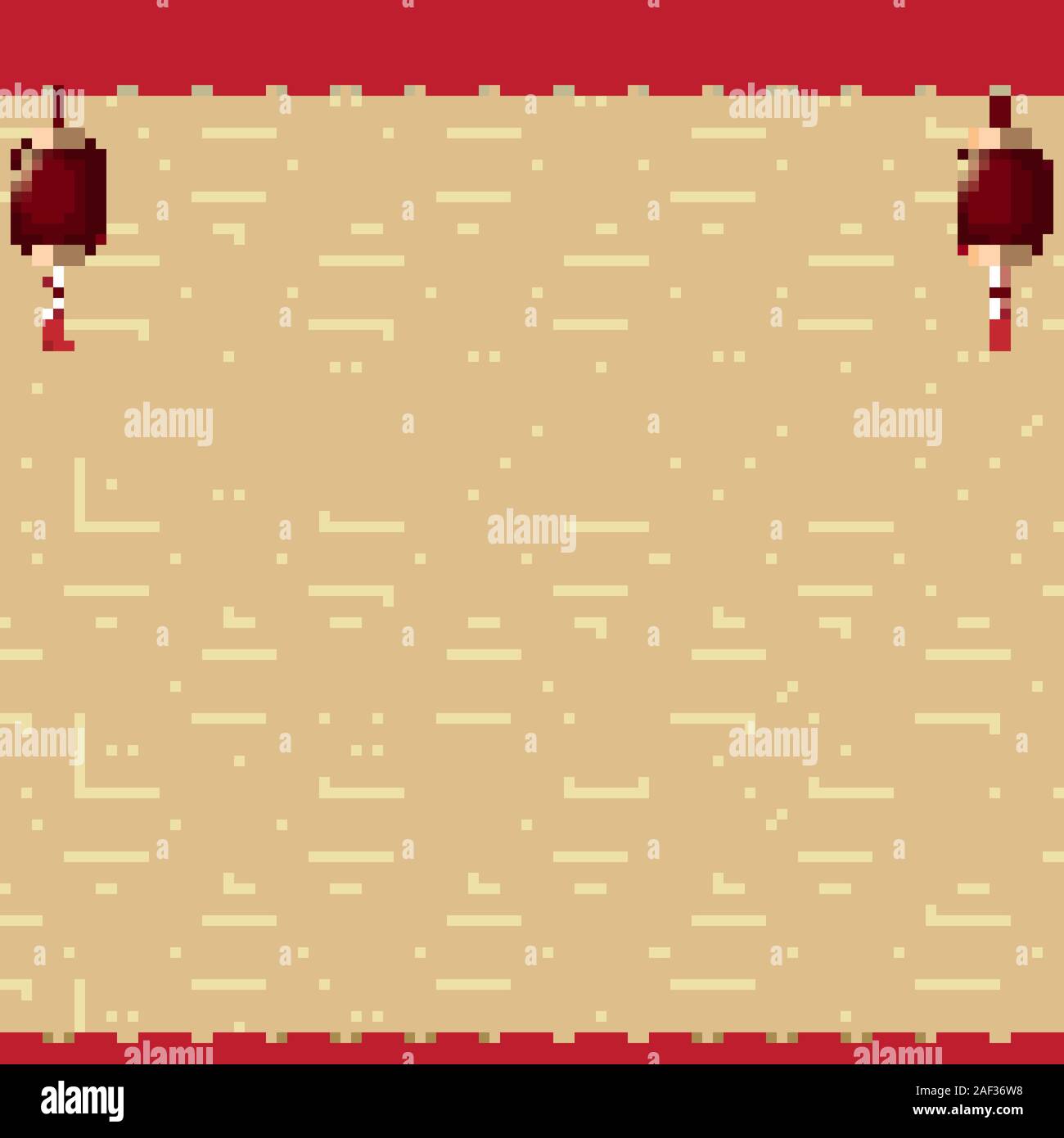 Background design with brown chinese patterns illustration Stock Vector ...