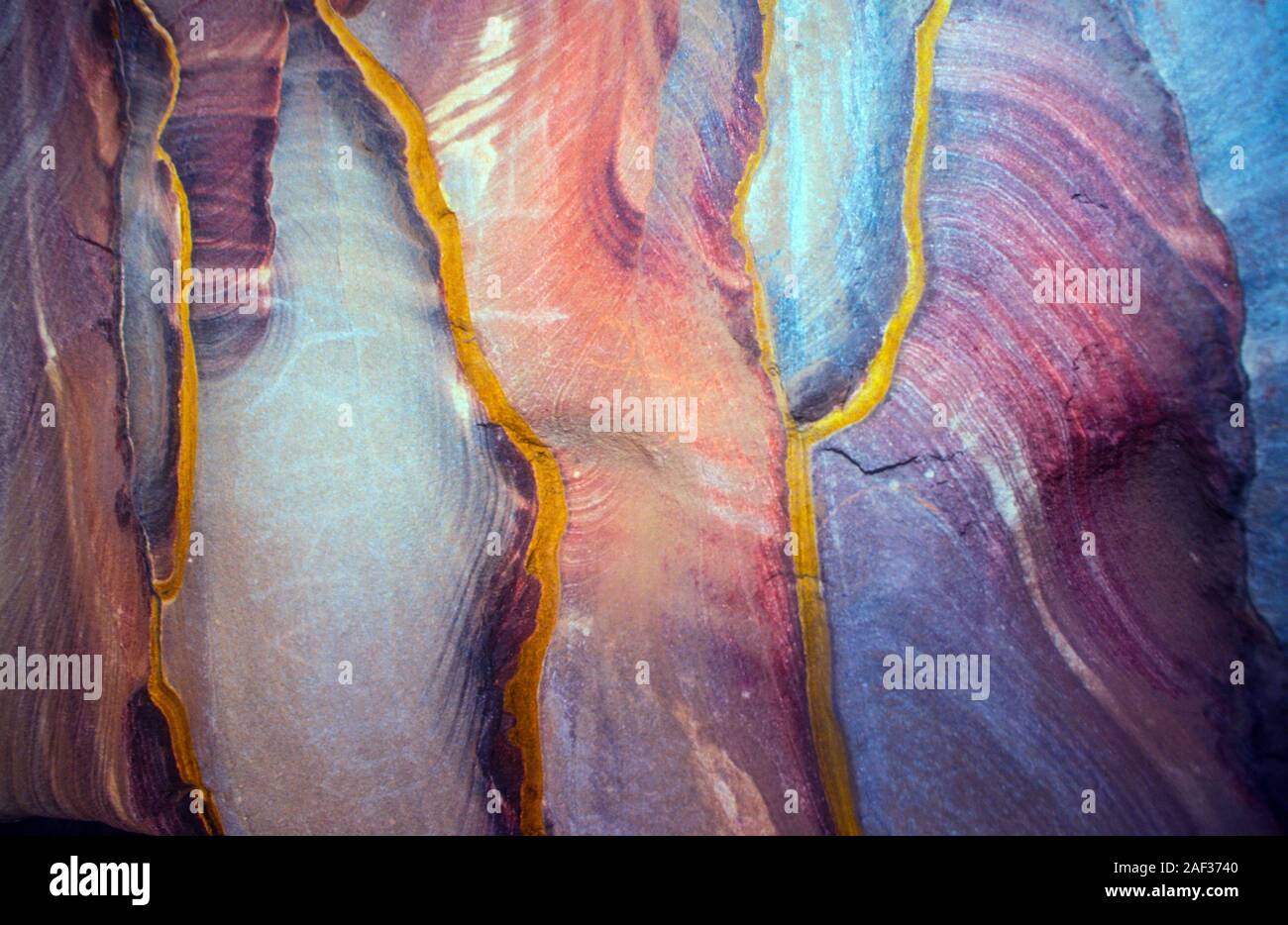Coloured sandstone formation hi-res stock photography and images - Alamy