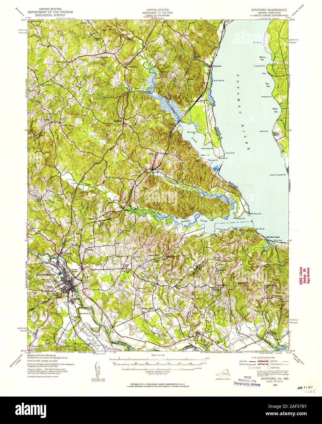Map of stafford Cut Out Stock Images & Pictures - Alamy