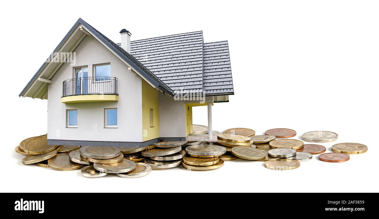 House and money Stock Photo - Alamy