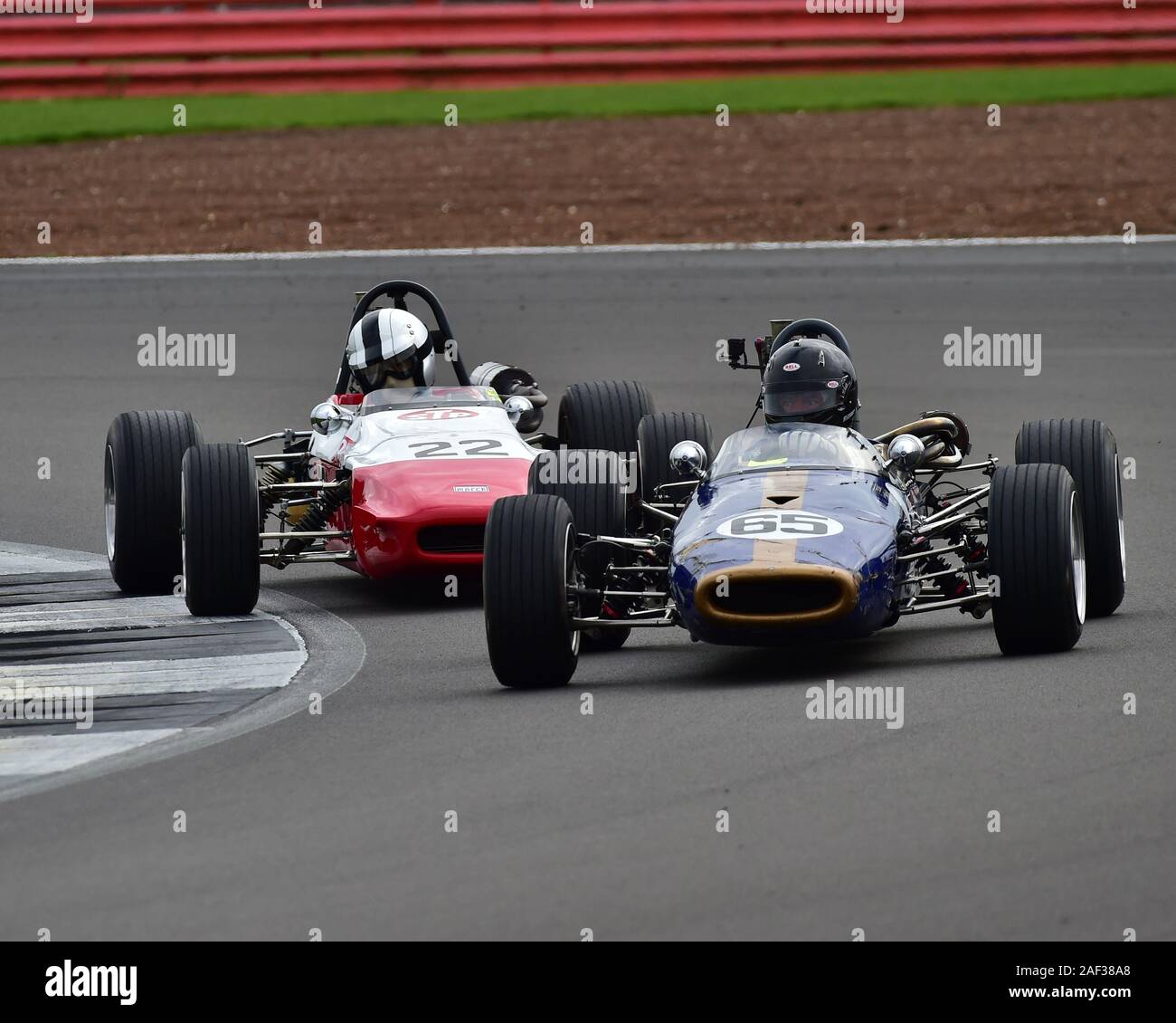 Peter Thompson, Brabham BT21, Simon Armer, March 703, Historic Formula ...